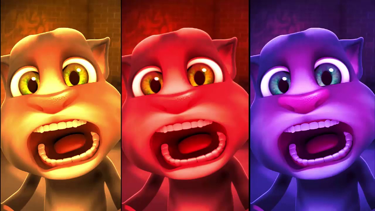 Baby Learn Colors with My Talking Tom Colors for Kids Animation ...