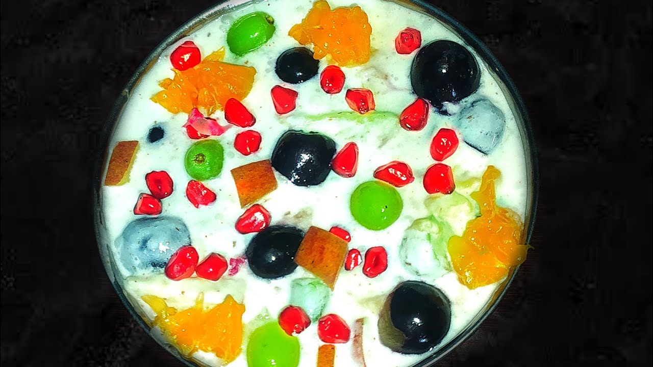 Fruit Raita Recipe - Mixed fruit raita- How To Make Fruit Raita - YouTube