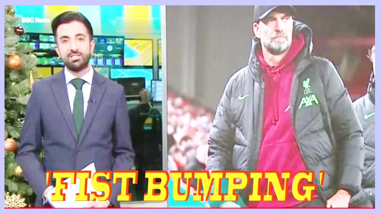 BBC presenter makes X-rated blunder over 'fist bumping' as viewers left ...