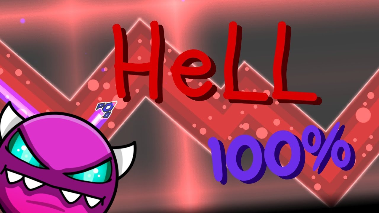 Geometry Dash - HeLL 100% - [GER] - YouTube