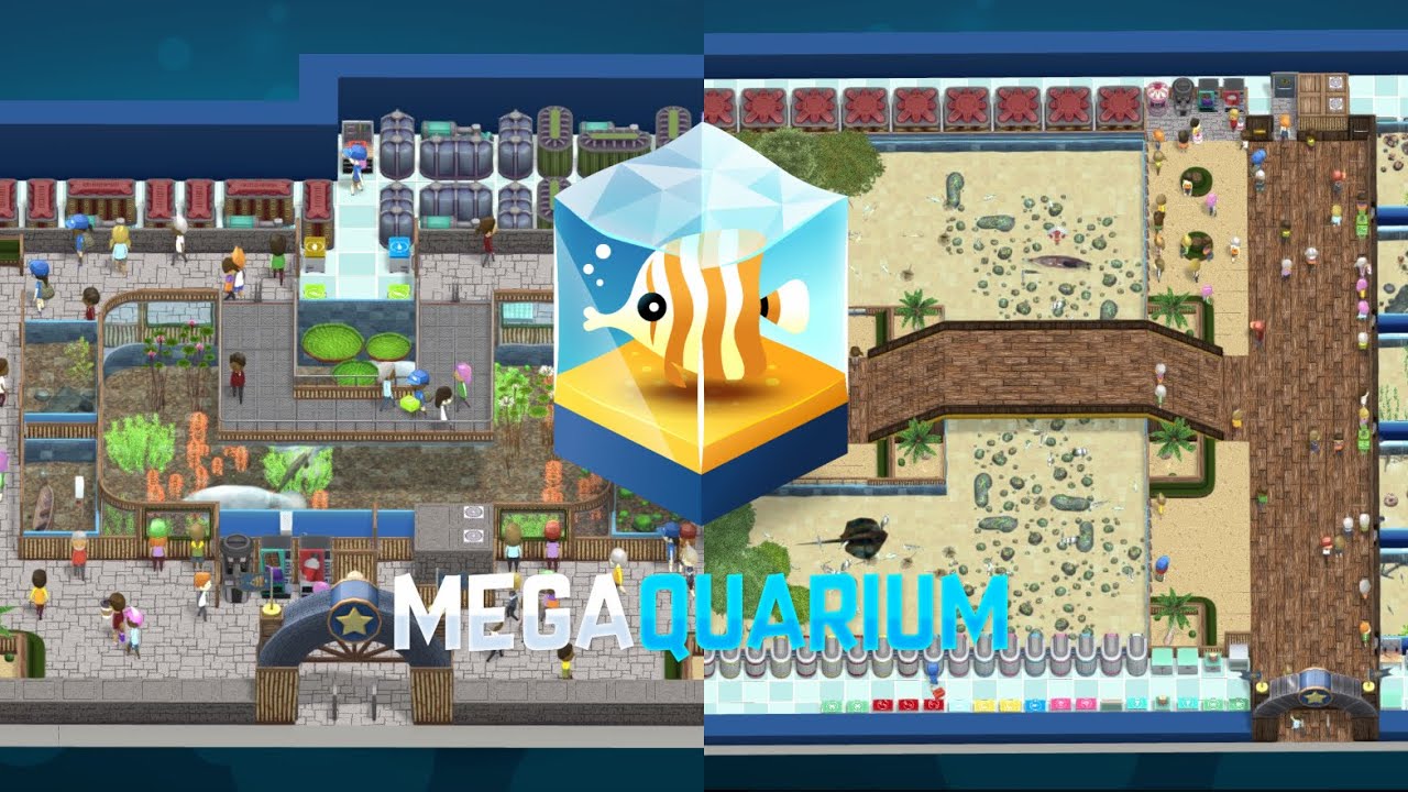 Megaquarium Mini-Aquariums - Manatee House - Mangrove Hall - YouTube