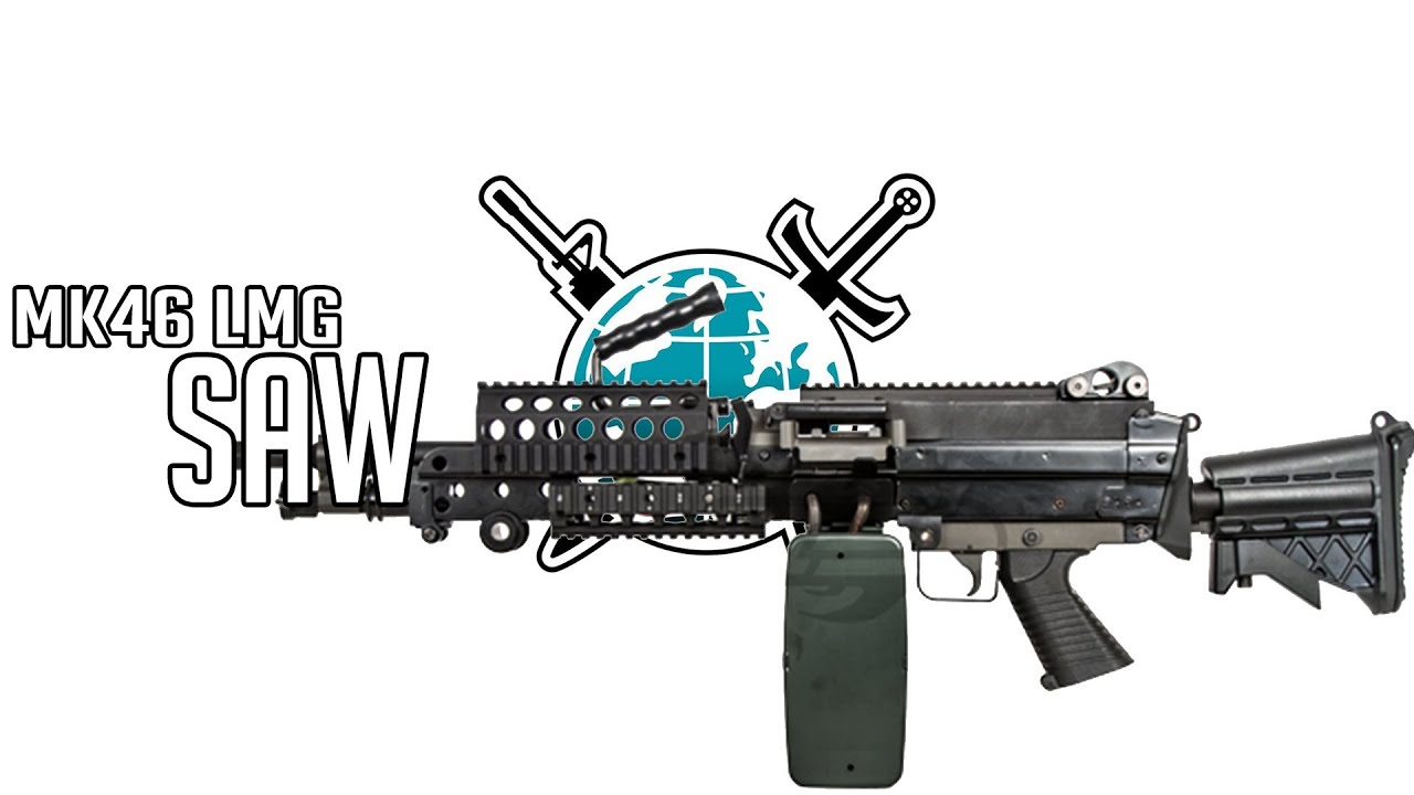 MK46 SAW LMG · Review · AIRSOFT - YouTube