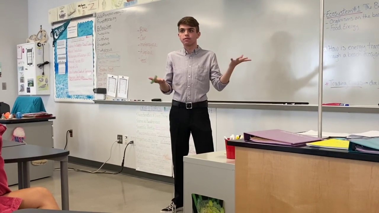 Self-Introduction Speech 1 - Zane Clark - YouTube