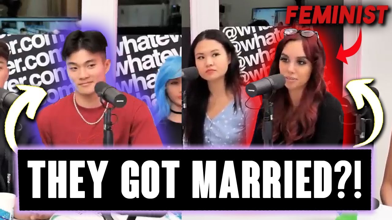 FEMINIST GETS MARRIED FROM DATING PODCAST | @whatever Behind-the-Scenes ...