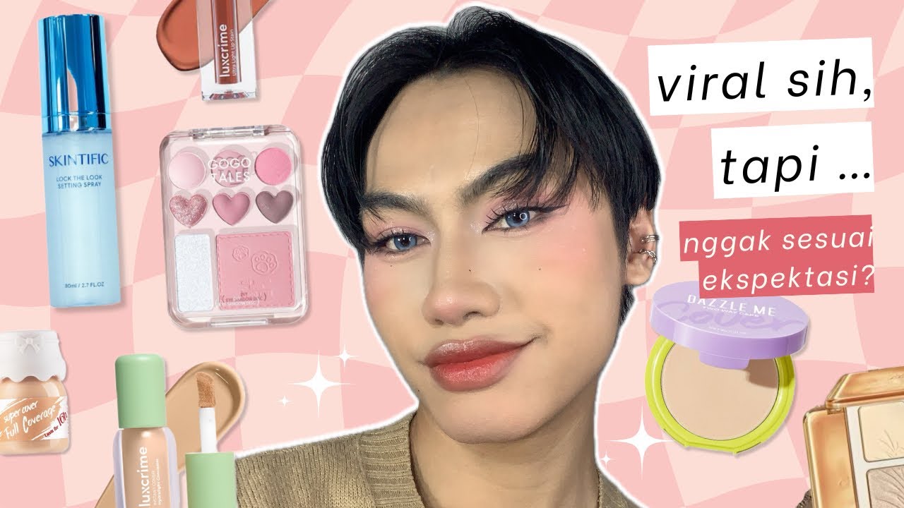 FULL FACE MAKEUP VIRAL LAGI! Buang-buang Uang Nggak? - YouTube