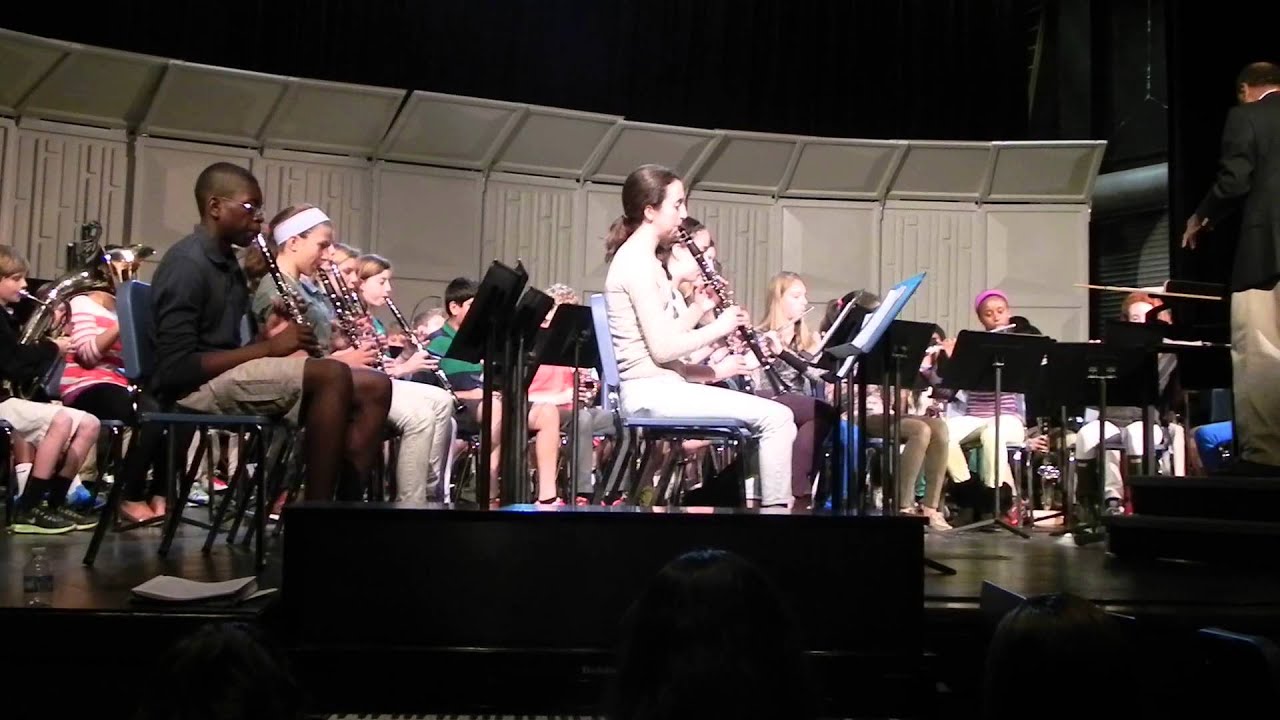 041613 Middle School Spring Band Concert - YouTube