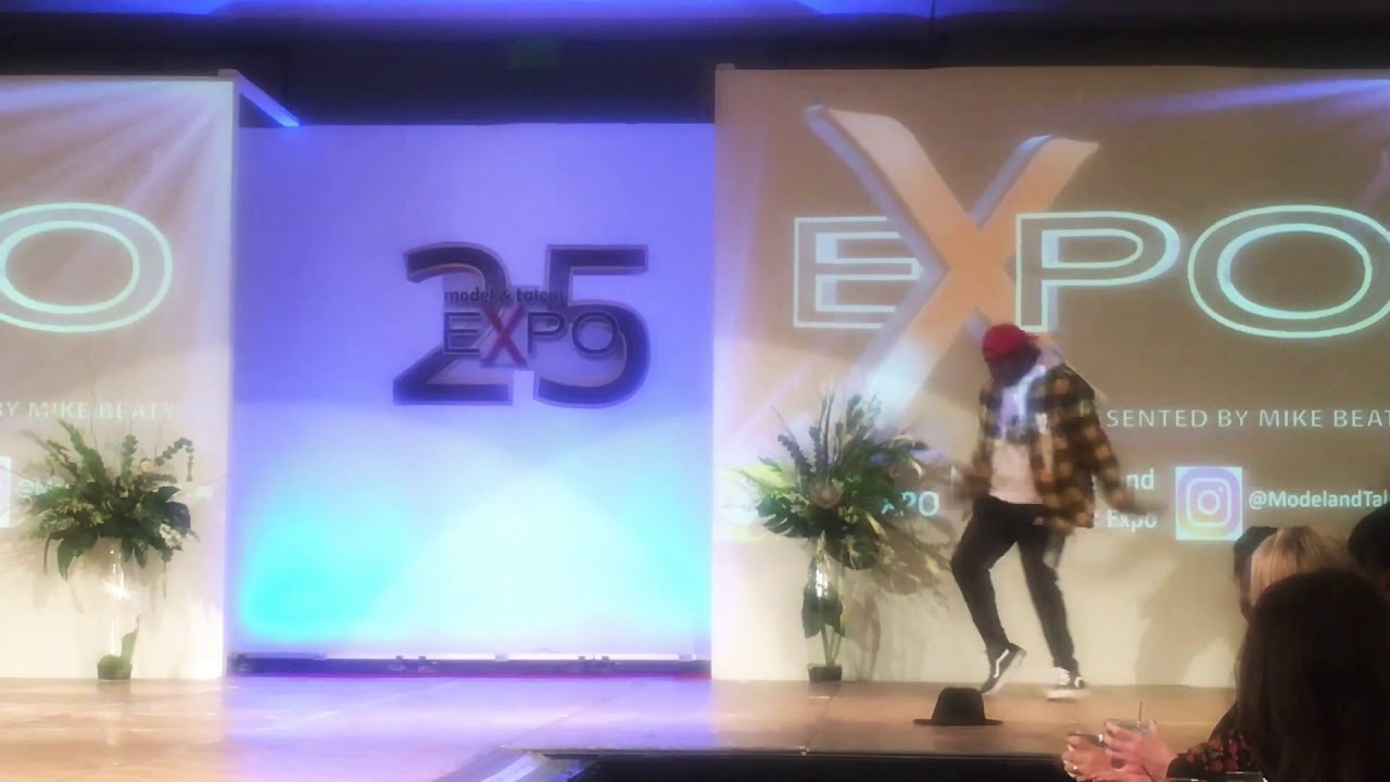 Michael Gladney’s 2018 model & talent expo showcase performance - YouTube