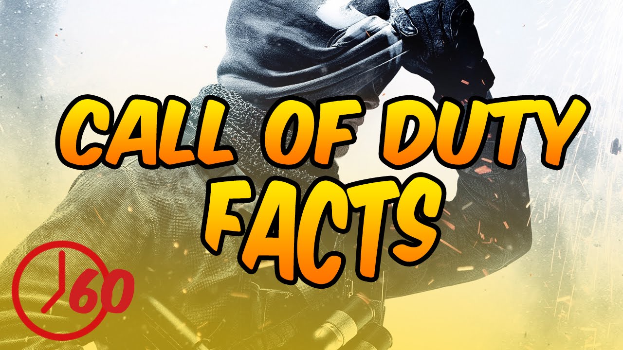 60 Seconds of Call Of Duty FACTS - YouTube