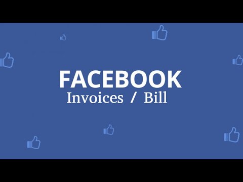 How to Download invoices from Facebook Ads - YouTube