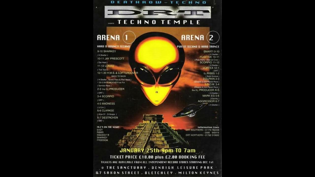 Destroyer - Deathrow Techno - Techno Temple - 25th Jan 97 - YouTube