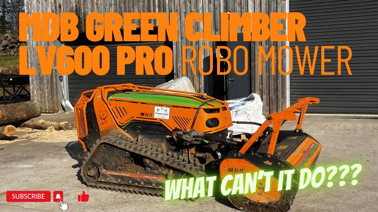 Day 149 - REMOTE CONTROL Mulcher on the Farm - YouTube