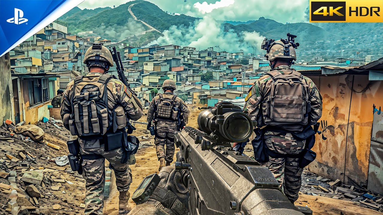 ATTACK ON BRAZIL FAVELA ARMS DEALER | Realistic Ultra Graphics Gameplay ...