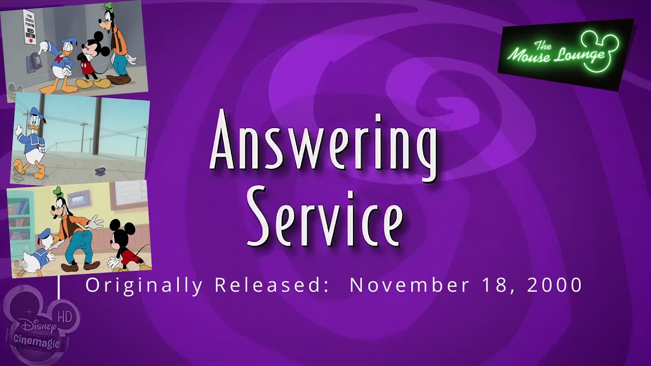 "Answering Service" | Mickey Mouse Works (S02E11 | 1080P AI Upscale ...