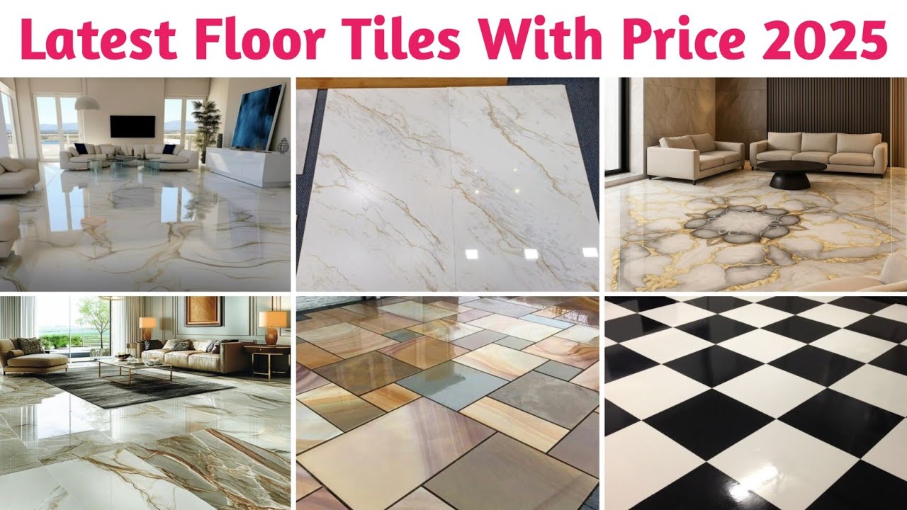Latest Floor Tiles With Price 2025 || Floor Tiles Design || Kajaria ...