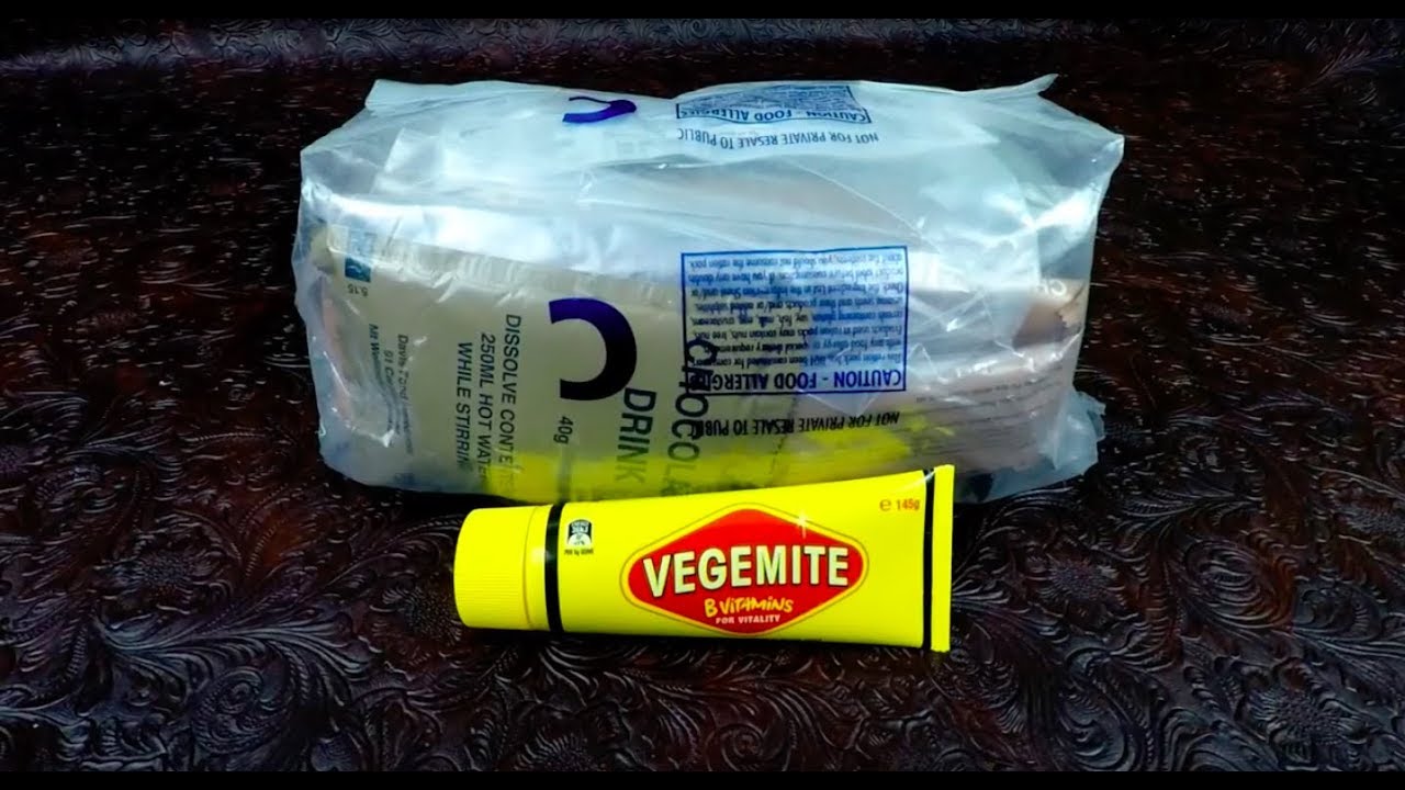 MRE Review 2016 Australia CR1M Ration Menu C With Vegemite !!! - YouTube