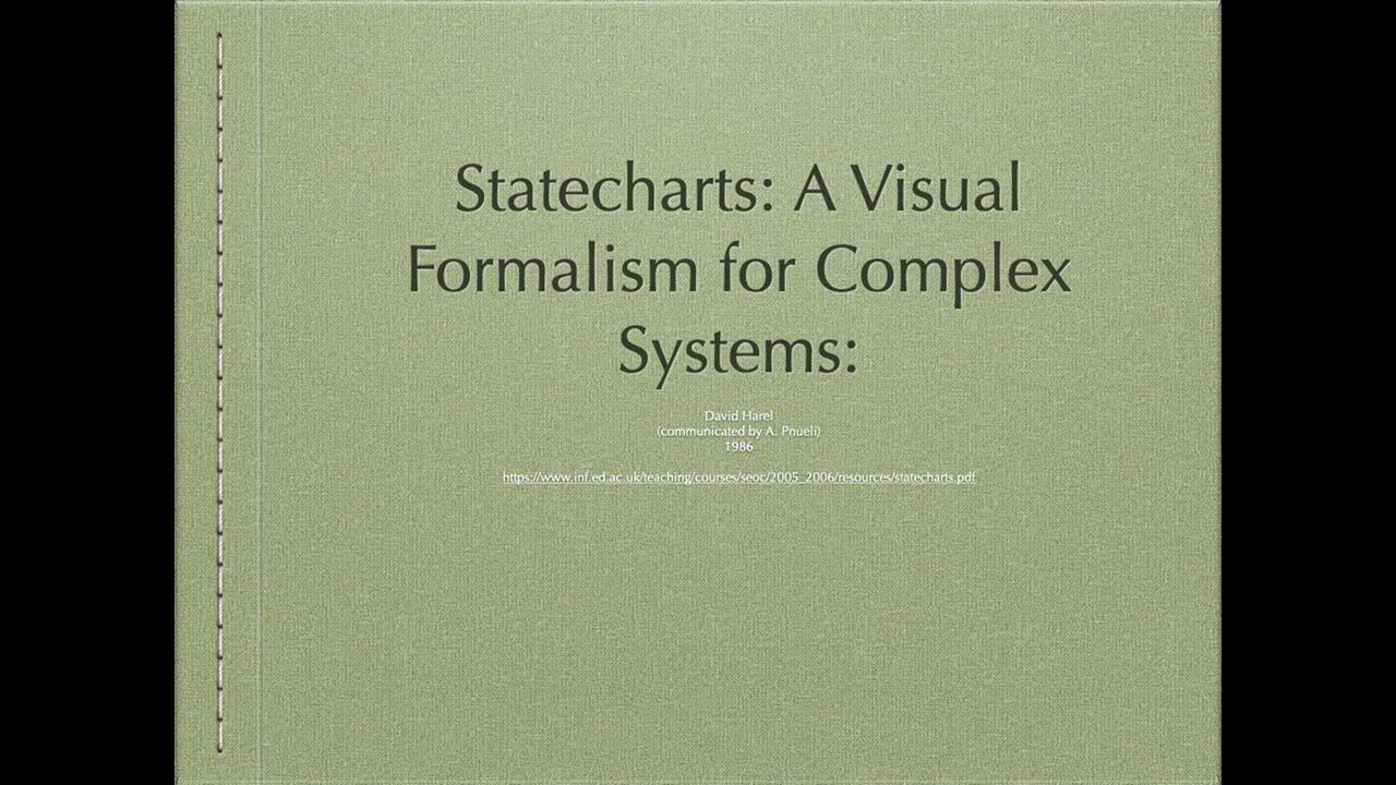 StateCharts Papers We Love Toronto - YouTube