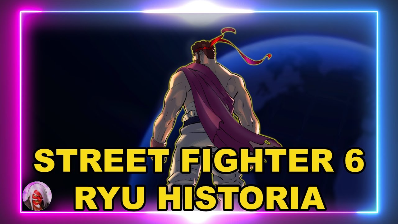 Street Fighter 6 Ryu Arcade Historia - YouTube