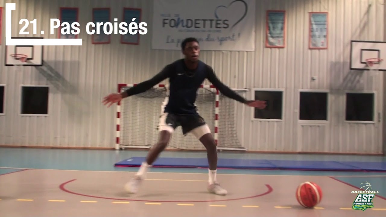 ASF BASKET - Pas croisés - YouTube