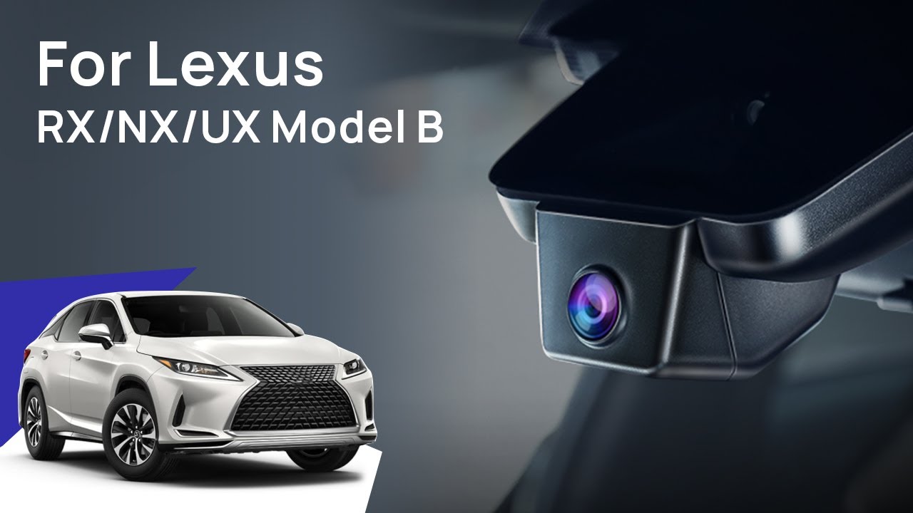 FITCAMX DASH CAM For Lexus RX/NX/UX - YouTube