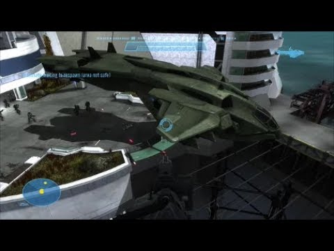 Halo: Reach - Secret Rideable Pelican On Exodus (REVISITED) - YouTube