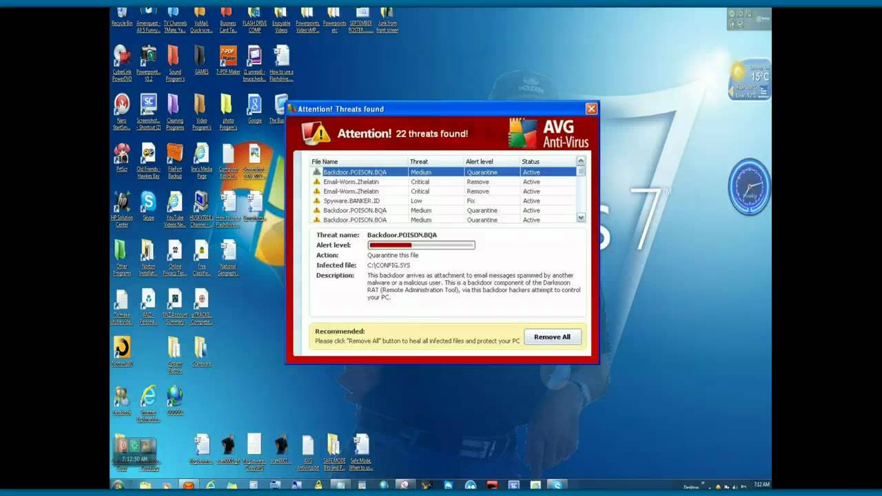 Scareware also called Rogueware. - YouTube