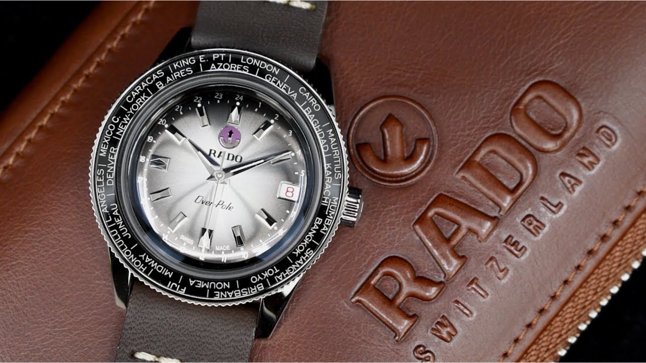 Closer Look: Rado Captain Cook Over-Pole Limited Edition - YouTube