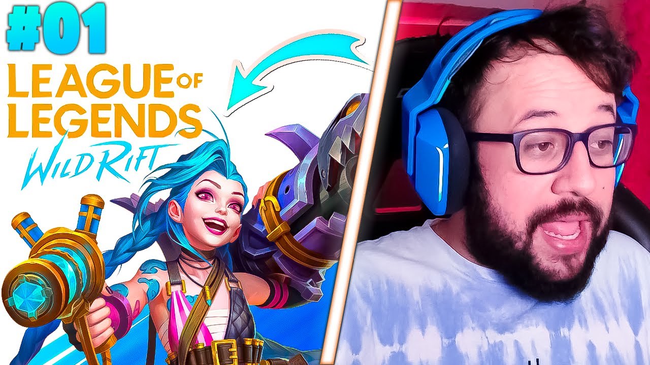 Demuxa jogando LOL WILD RIFT #01 - YouTube