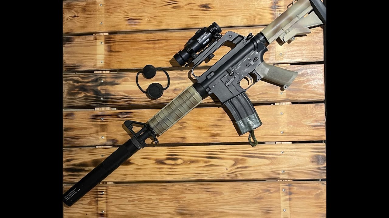 Black Hawk Down Garry Gordon Carbine M727 Cyma Airsoft BHD - YouTube