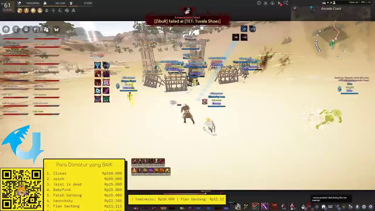 [BDO SEA] Daily Stream -Node War Tier 1 8fort(Ethernano) - YouTube