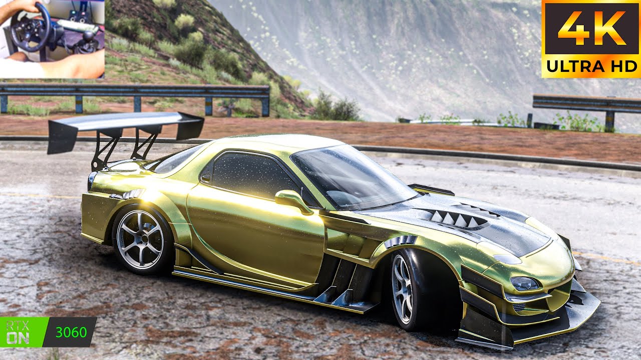 Mazda RX-7 Forza Horizon 5 | Logitech G920 - YouTube