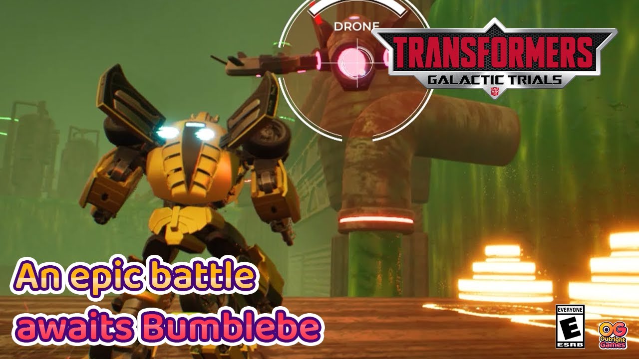 TRANSFORMERS: Galactic Trials: An epic battle awaits Bumblebee - YouTube