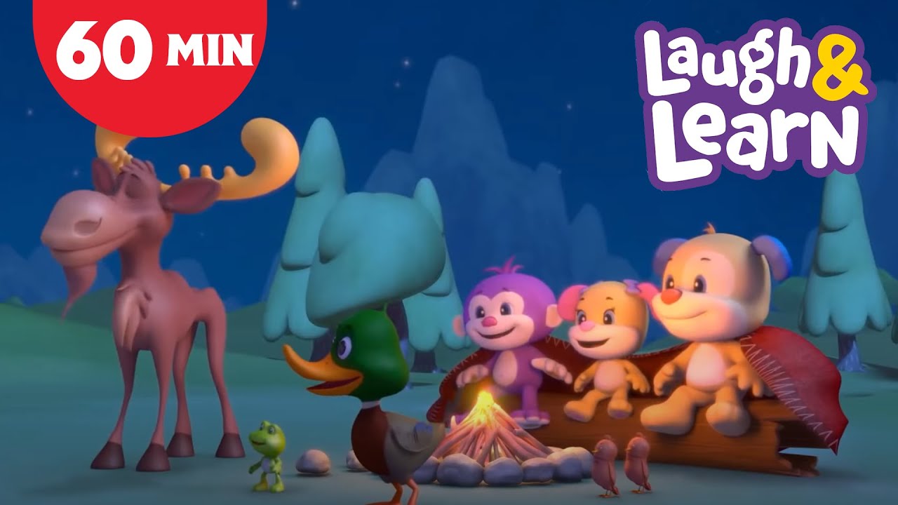Animal Camping | Laugh & Learn | Season 3 Compilation | +60 Minutes ...