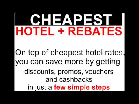 Cheapest hotel plus rebates