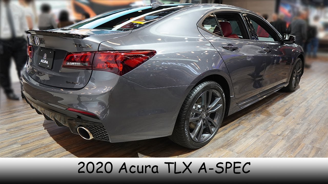 2020 Acura TLX A Spec - Exterior and Interior Walk Around - YouTube