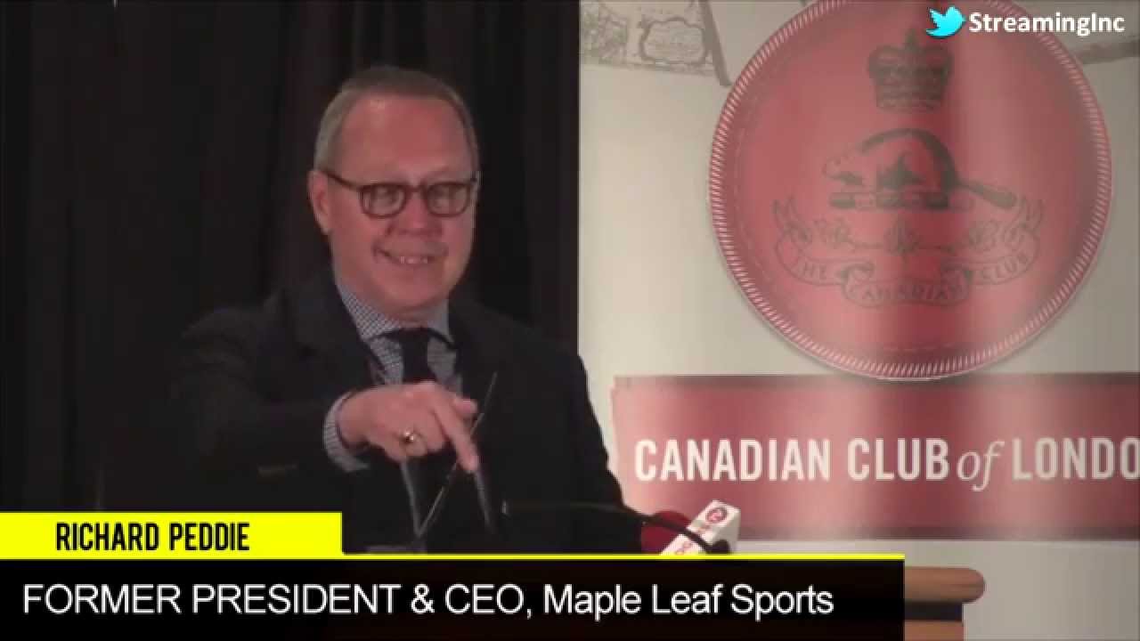 Richard Peddie, Former President & CEO, Maple Leaf Sports - YouTube