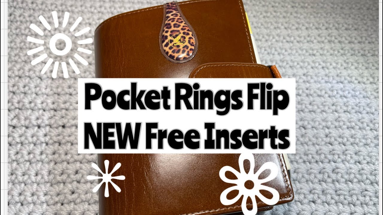 Free Printable Inserts | Pocket Rings Flip - YouTube