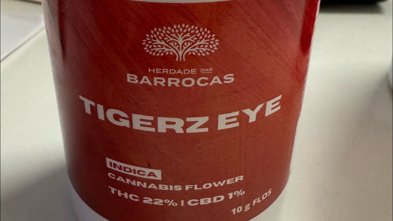 HERDADE DAS BARROCAS - TIGERZ EYE 22% THC Indica Medical Cannabis ...
