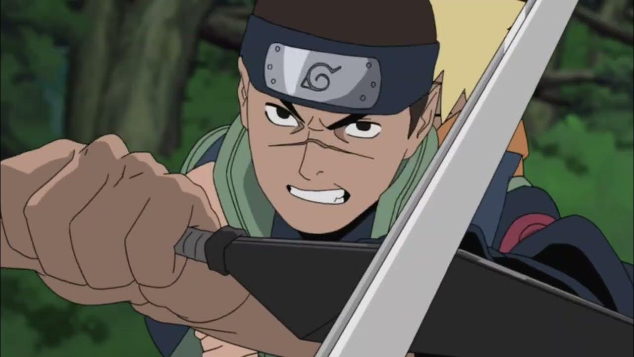 Kakashi saved Naruto and Iruka - YouTube