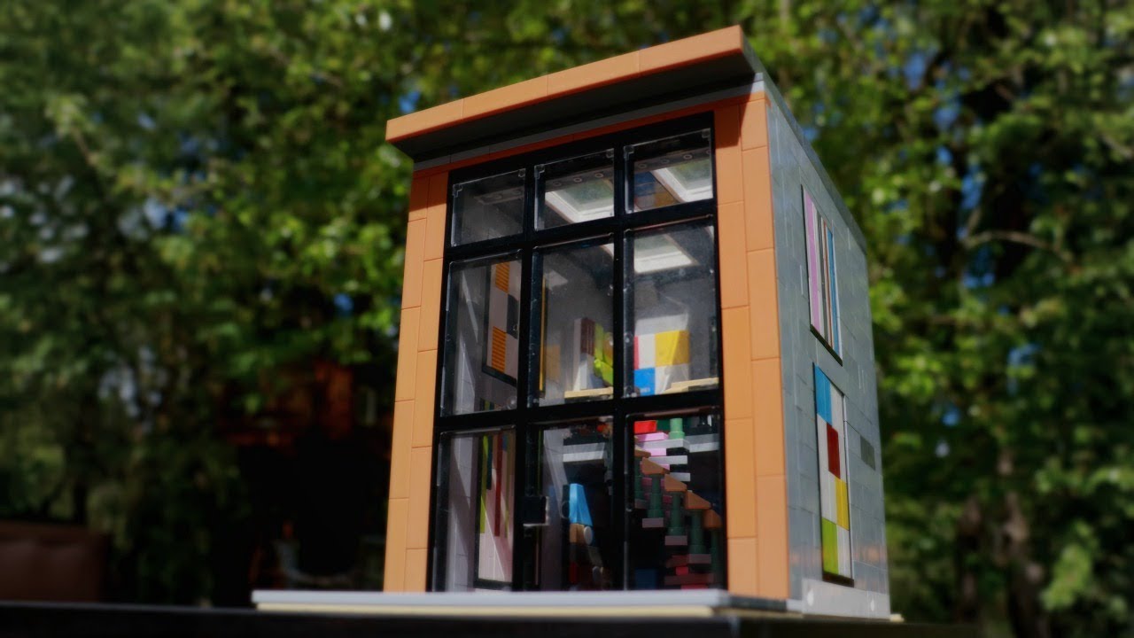 LEGO Modular Art Gallery MOC - YouTube