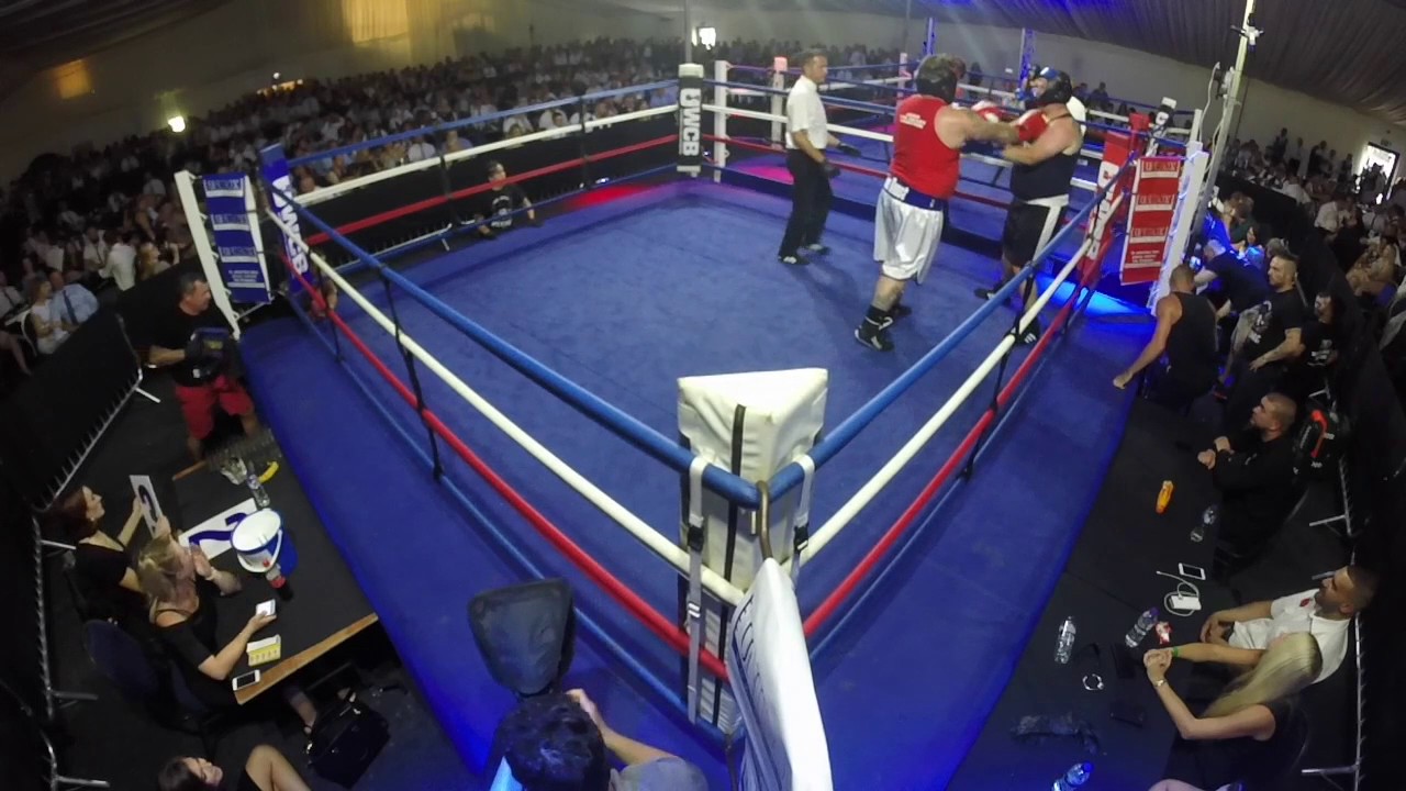 Ultra White Collar Boxing | Gillingham | Josh Webster VS H Bomb - YouTube