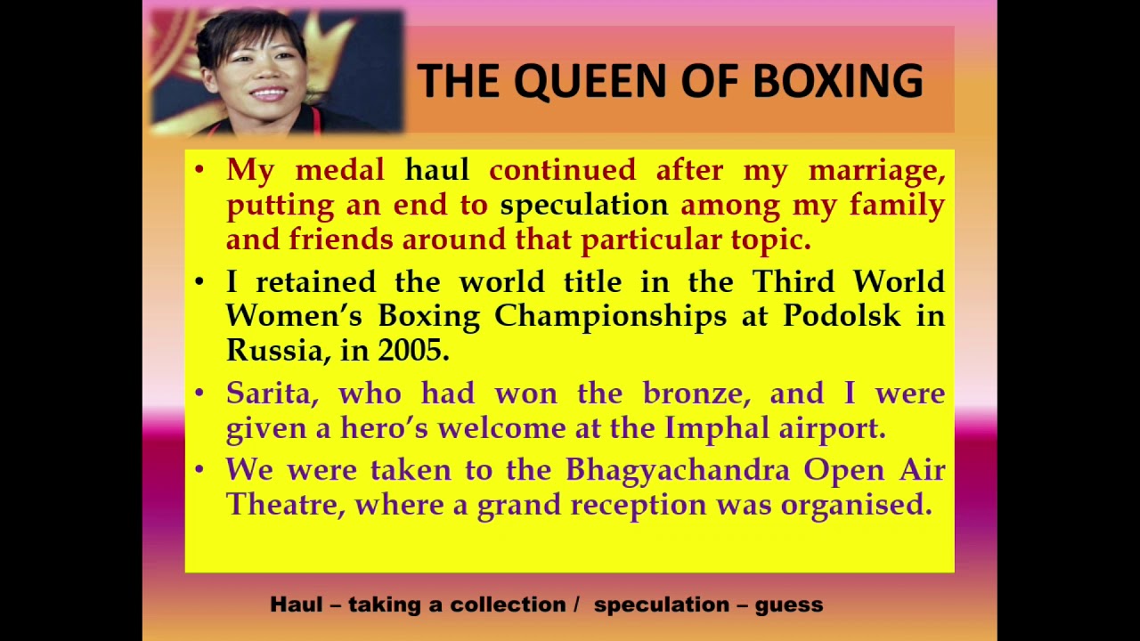 The Queen of Boxing part 3 - YouTube
