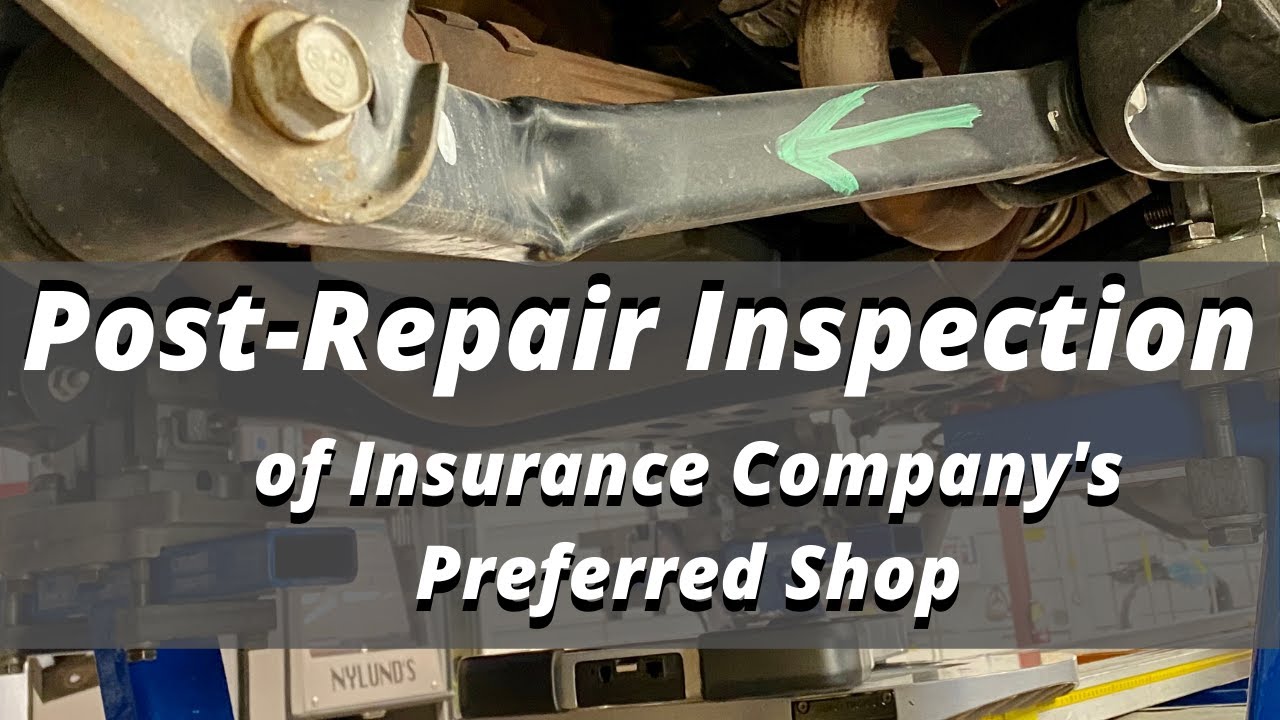 Post Repair Inspection - Nylund's Collision Center - YouTube