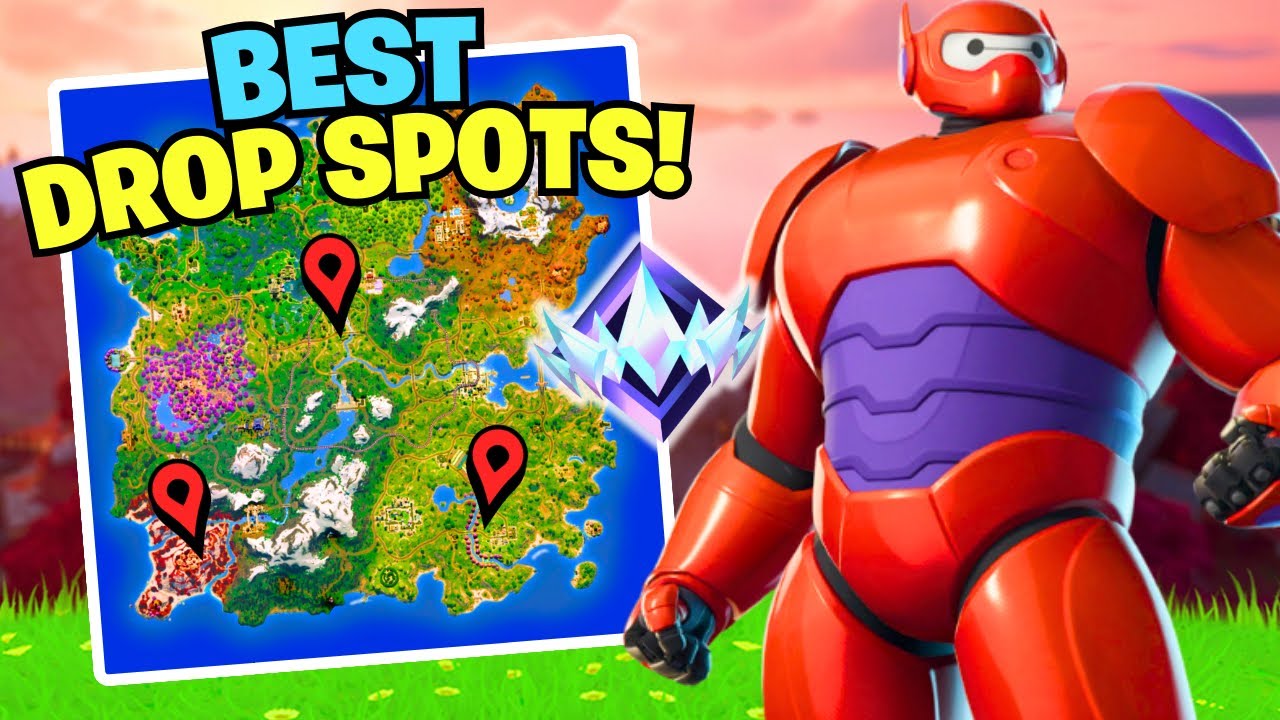 The BEST RANKED Drop Spots! (Fortnite Chapter 6, Season 1) - YouTube