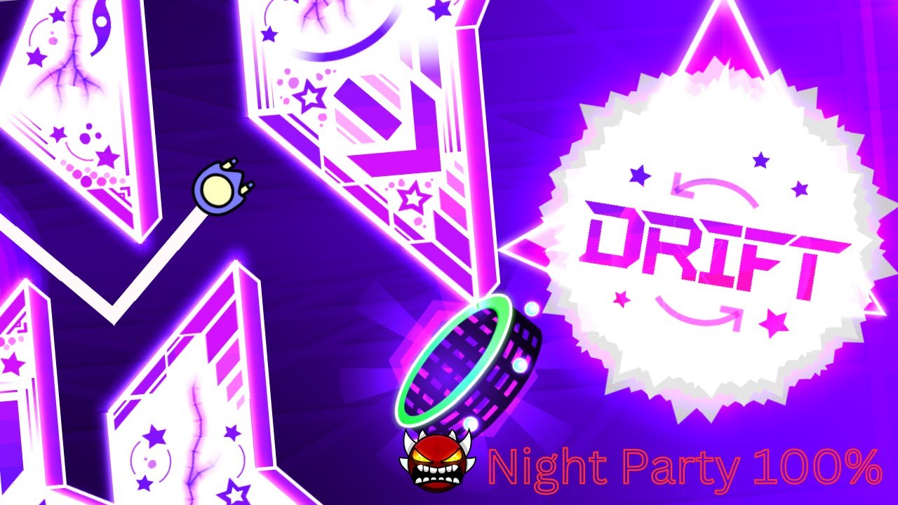 Night Party 100% | Geometry Dash - YouTube