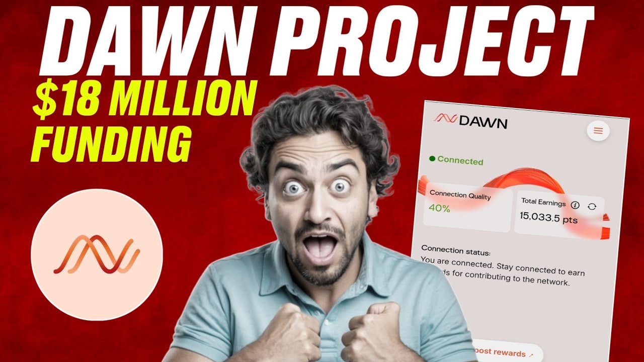 DAWN AIRDOP $500 Dollar Profit | DAWN PROJECT $18 Million dollars ...