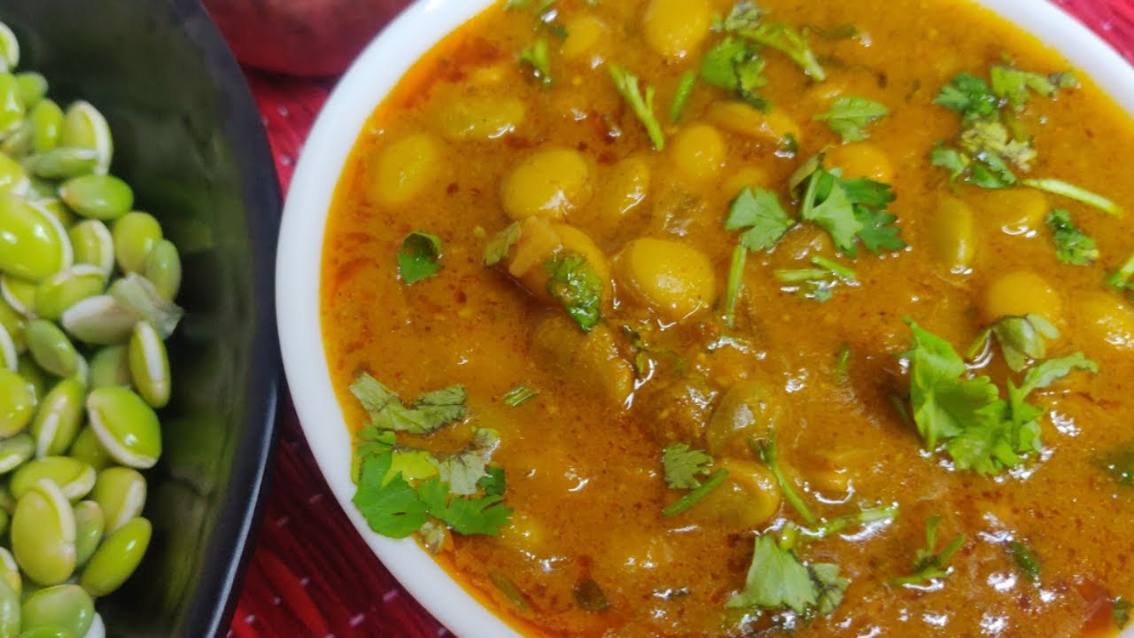 One pot Hyacinth Beans Curry |Anapa Ginjala Kura|Avarebele saaru|Mochai ...