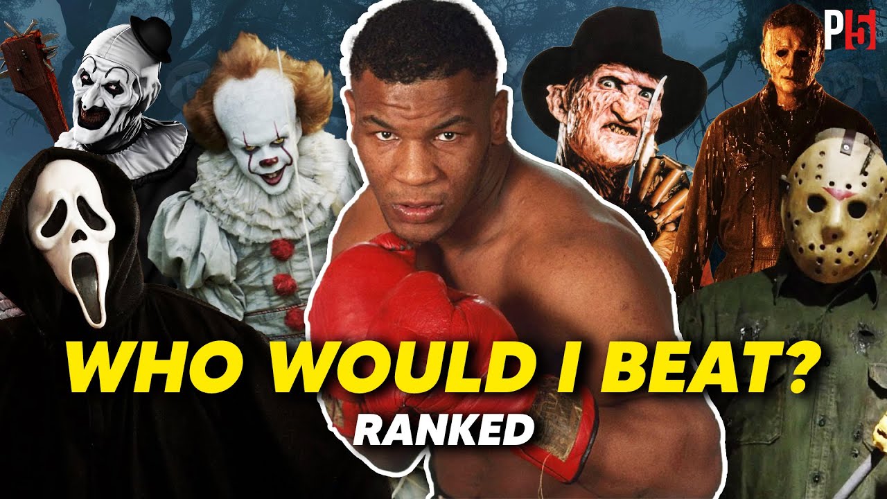Ranking Horror Icons I'd Beat in a Fight (Tierlist) - YouTube