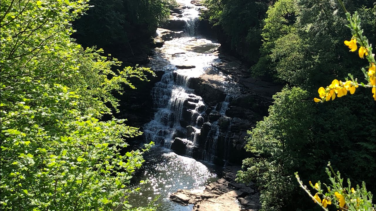 GOD's Beautiful Creation 6 : The Falls of Clyde - YouTube