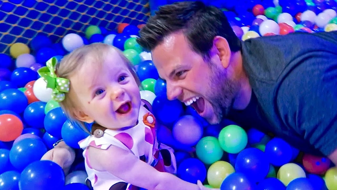 BALL PIT SURPRISE! - YouTube