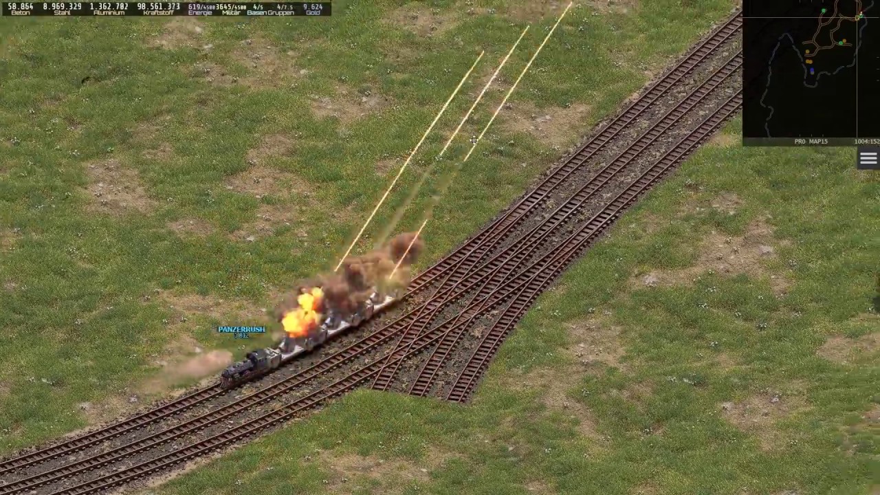 Panzer Rush German Gameplay - YouTube